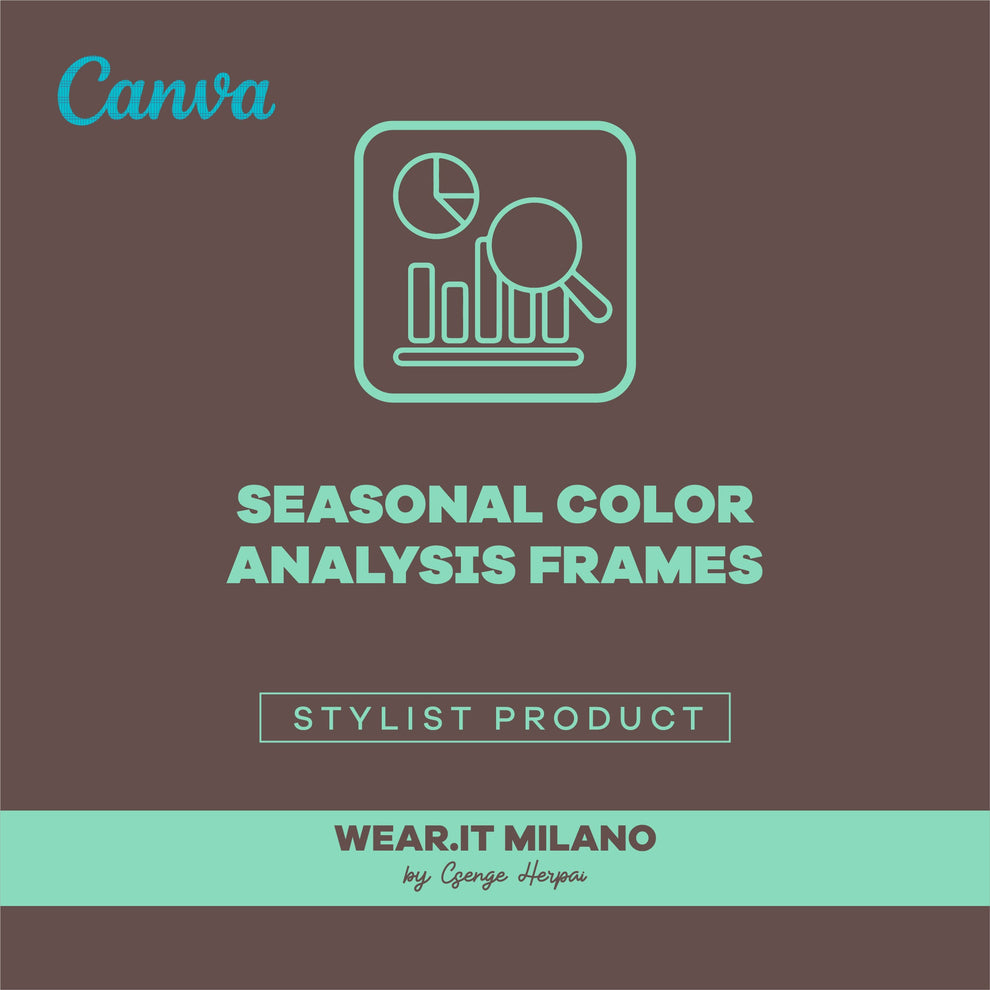 Color Analysis Frames & Tools for Stylists Kit – wearitmilano