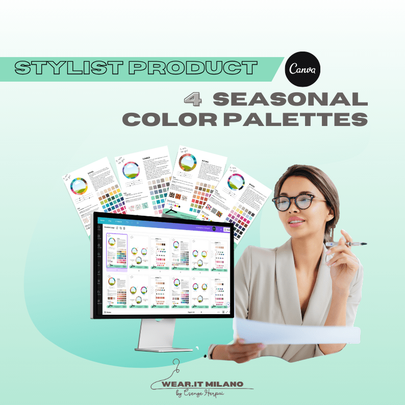 4 Seasons Editable Color Portfolio | wearitmilano